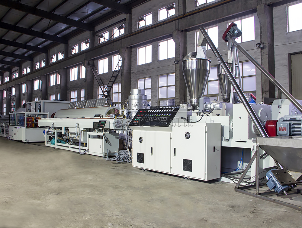 Plastic pipe extrusion line – Zhangjiagang Polestar Machinery Co.,Ltd