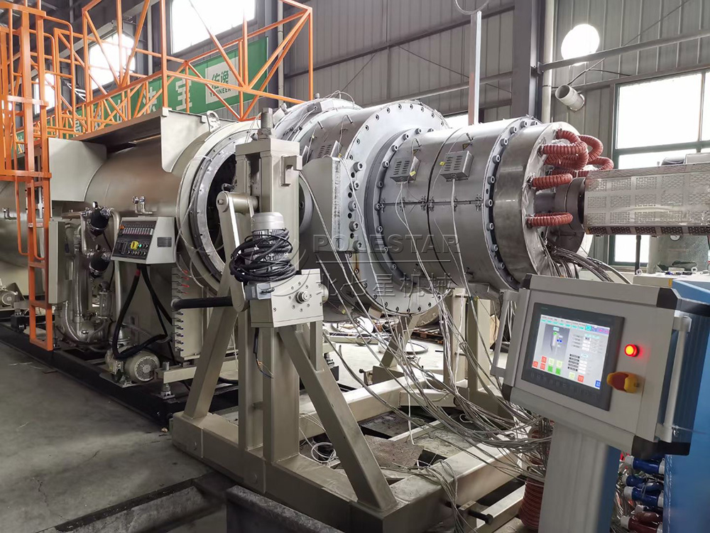 PE pipe extrusion machine – Zhangjiagang Polestar Machinery Co.,Ltd