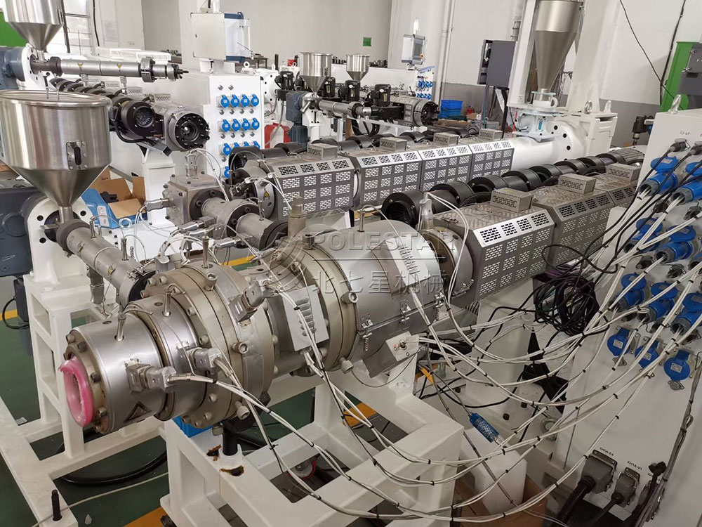 PPR pipe extrusion machine – Zhangjiagang Polestar Machinery Co.,Ltd